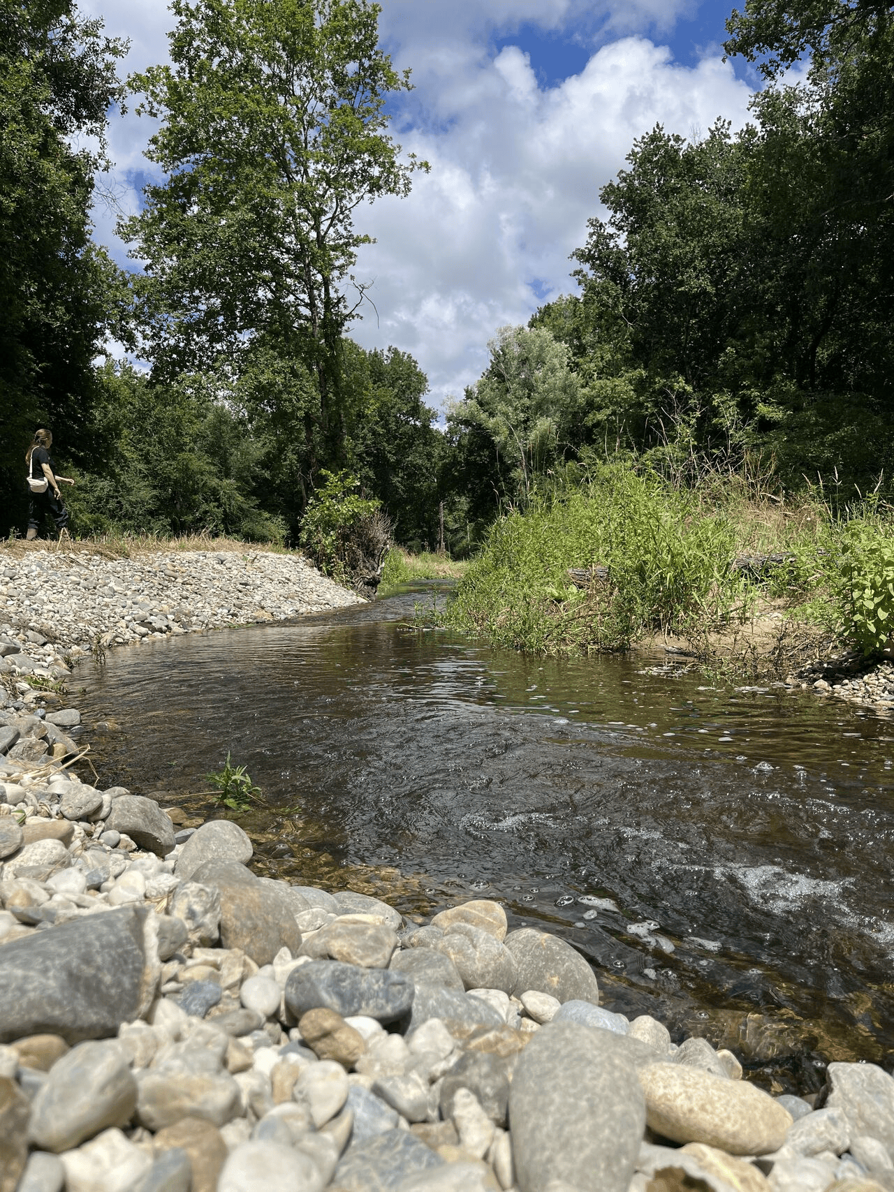 Inauguration des travaux de restauration hydromorphologique de la Jalle ...